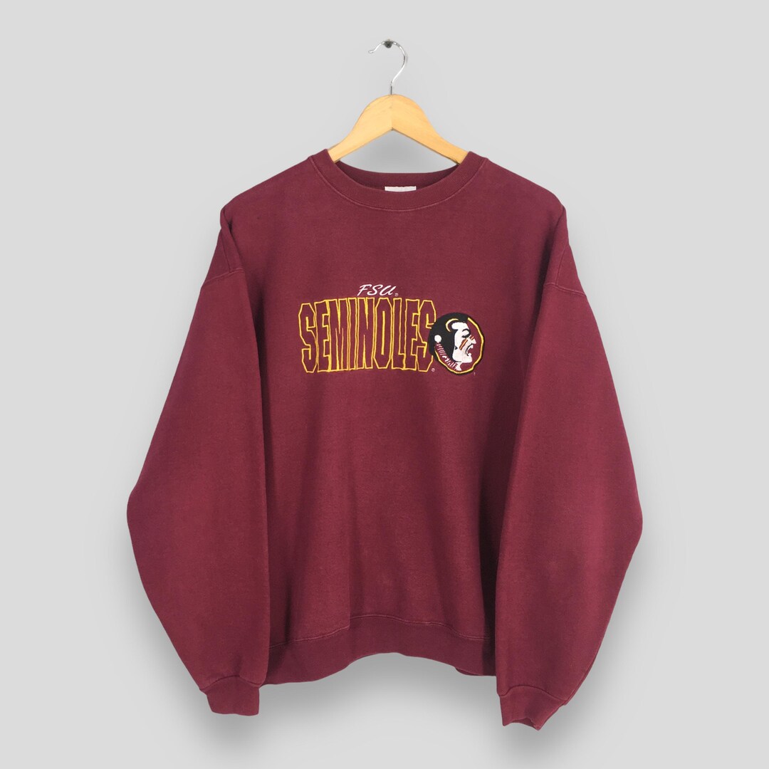Vintage 90s Florida State University Sweatshirt Xlarge FSU Florida ...