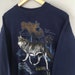 Vintage 90s North American Timber Wolf Sweatshirt Large Wildlife Wolves ...