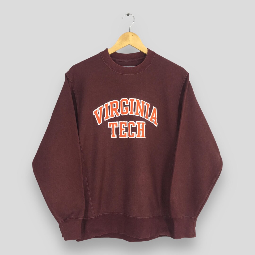 Vintage Virginia Tech Crewneck Sweatshirt Small Virginia Tech ...