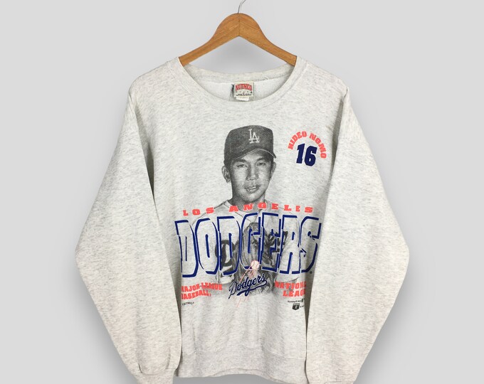 Vintage Los Angeles Dodgers Mlb Sweatshirt Medium Dodgers Nomo Crewneck ...