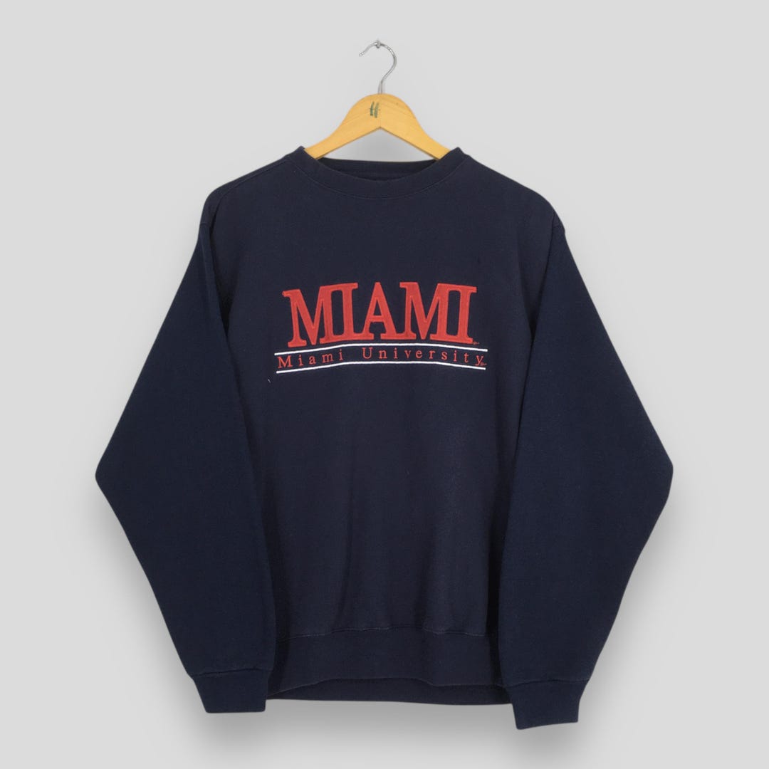 Vintage 90's Miami University Redhawks Sweatshirt Medium of Miami ...