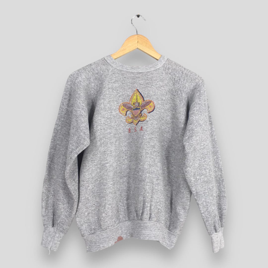 Vintage 60s BSA Boy Scouts America Sweater Small 1950's Bsa Logo ...
