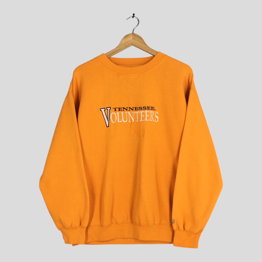 Vintage UT Tennessee Volunteers Vols Orange Sweatshirt Medium Tennessee ...