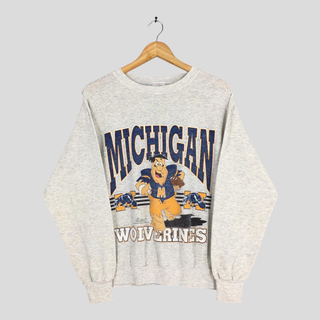 Vintage Michigan Wolverines NCAA Sweatshirt Large Michigan Wolverines ...