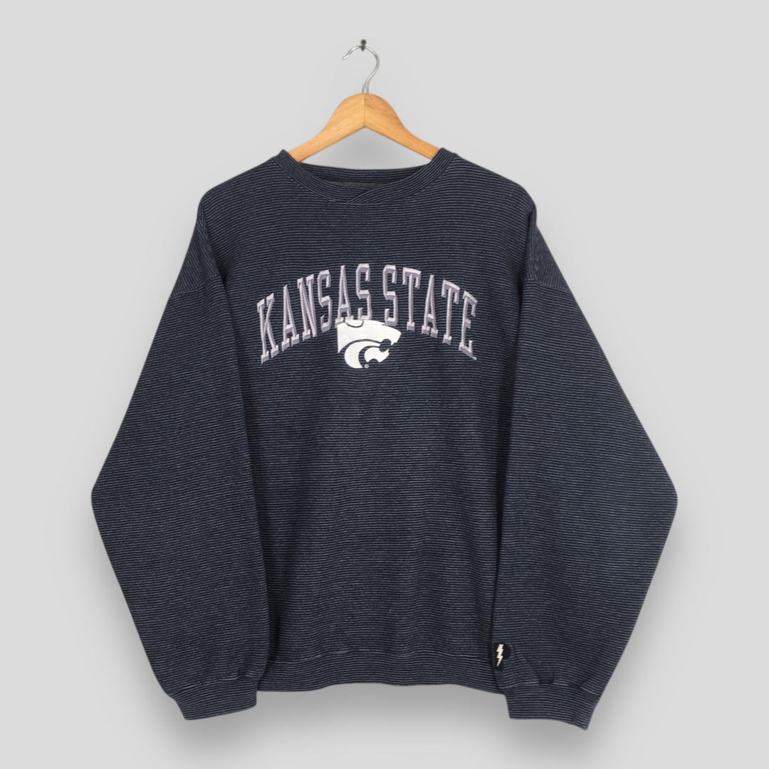 Vintage Kansas State Wildcats NCAA Sweatshirt Xlarge Kansas State ...