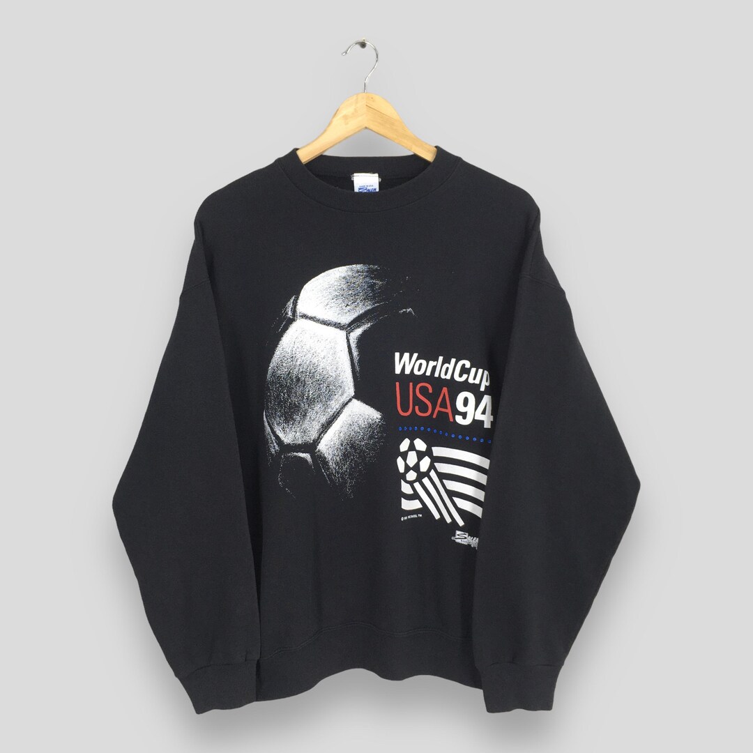 Vintage 90s FIFA World Cup USA Sweatshirt Large 1994 World Cup Usa ...