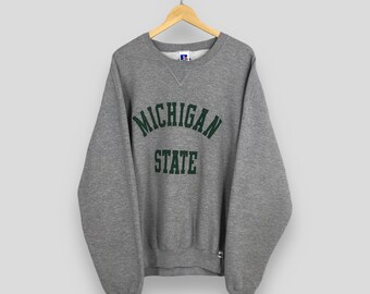 Vintage Michigan State Spartans Sweatshirt Xlarge Michigan State ...