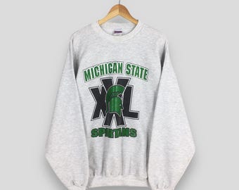 Vintage Michigan State Spartans Sweatshirt Xlarge Michigan State ...