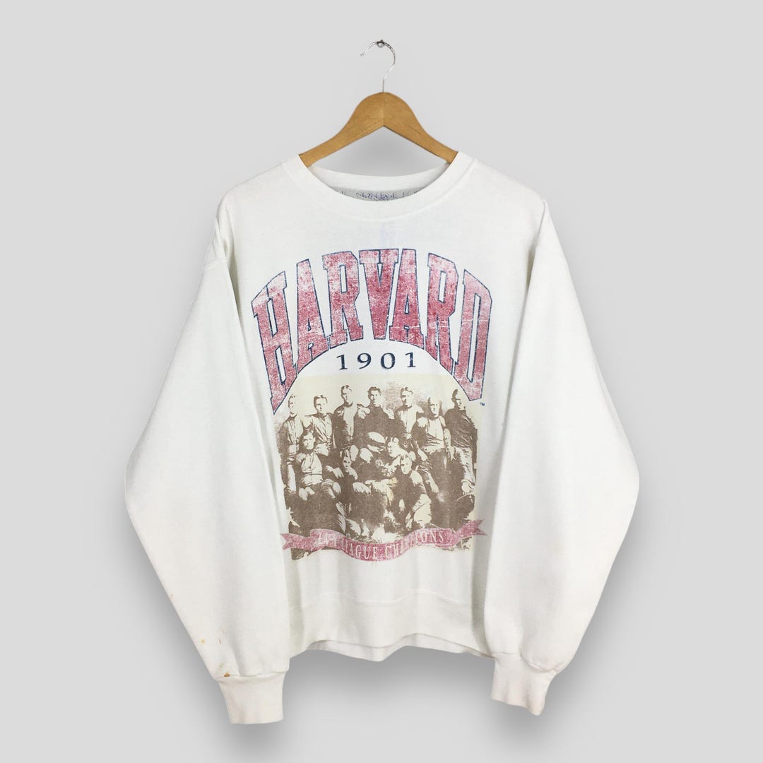 Vintage 1990s Harvard University Sweatshirt Large Harvard University ...