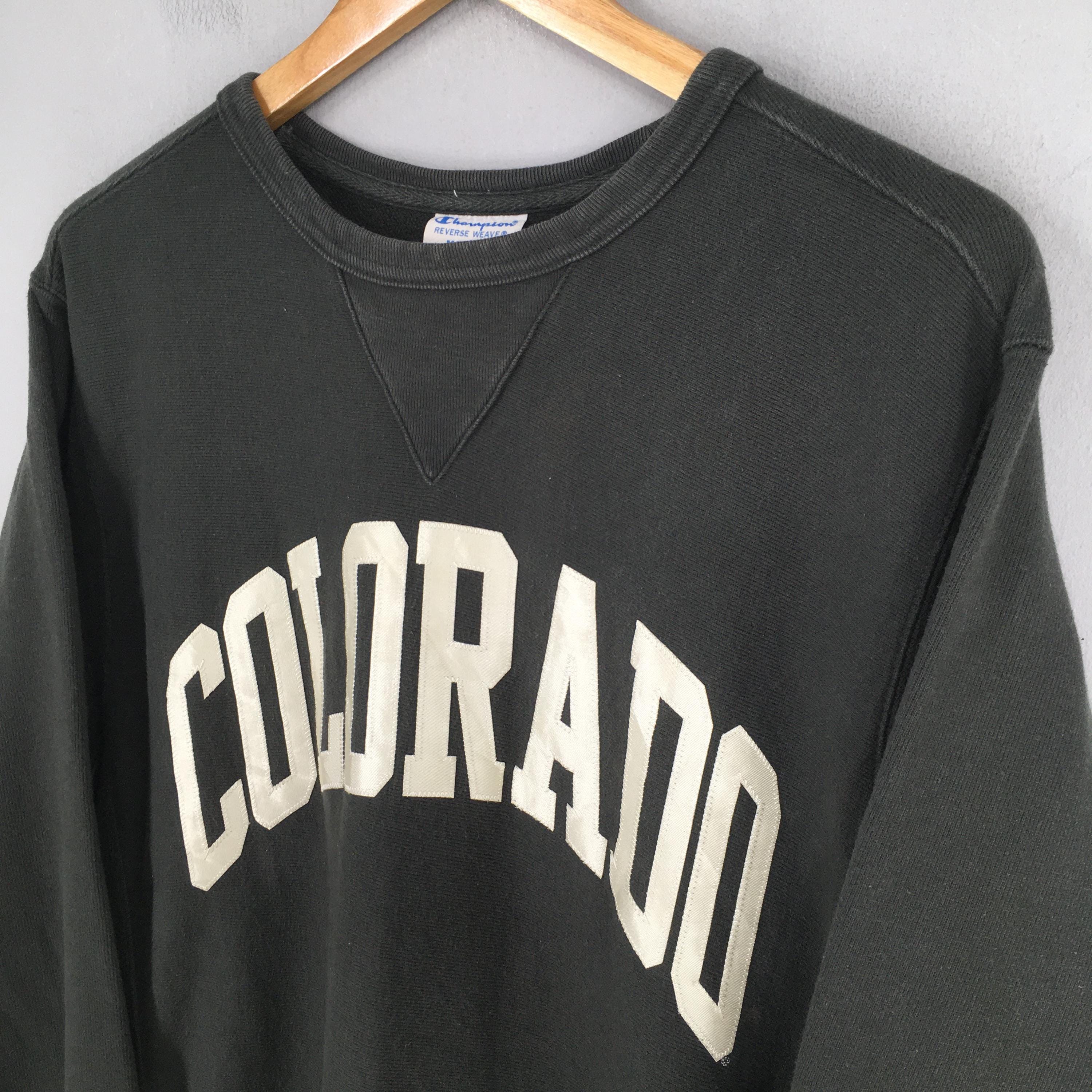 Vintage 90s Champion Reverse Weave Colorado Sweatshirt Medium Colorado ...