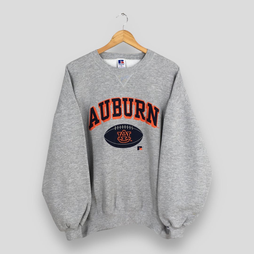 Vintage AU Auburn University Gray Sweater 2xlarge Auburn Tigers ...