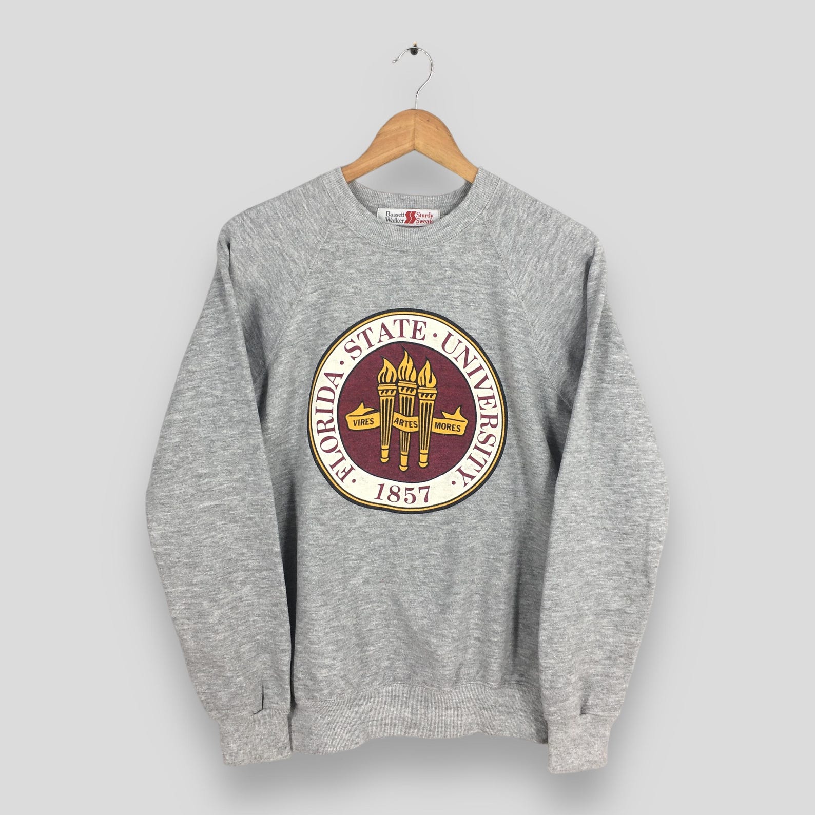 Vintage 90s FSU Florida State University Sweatshirt Medium Florida ...