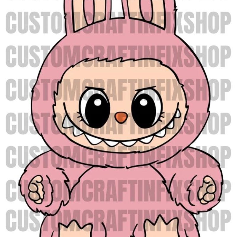 Labubu Papercraft - Etsy