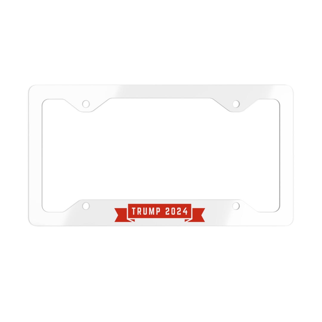 TRUMP 2024 Metal License Plate Frame - Etsy