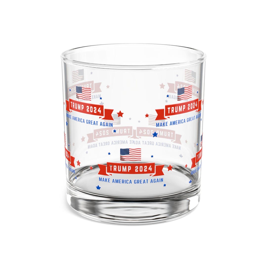 TRUMP 2024 Rocks Glass, 10oz - Etsy