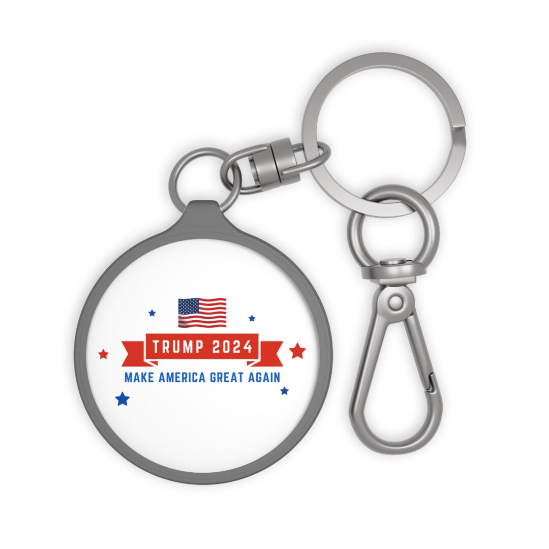 TRUMP 2024 Keyring Tag - Etsy
