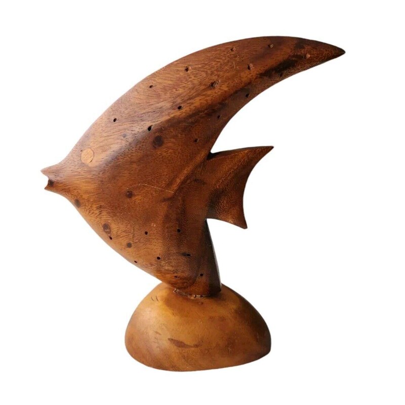 Wood Angel Fish - Etsy