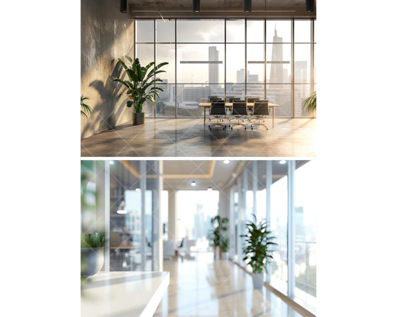 Modern Office Digital Backdrop. Background for Professional Work ...