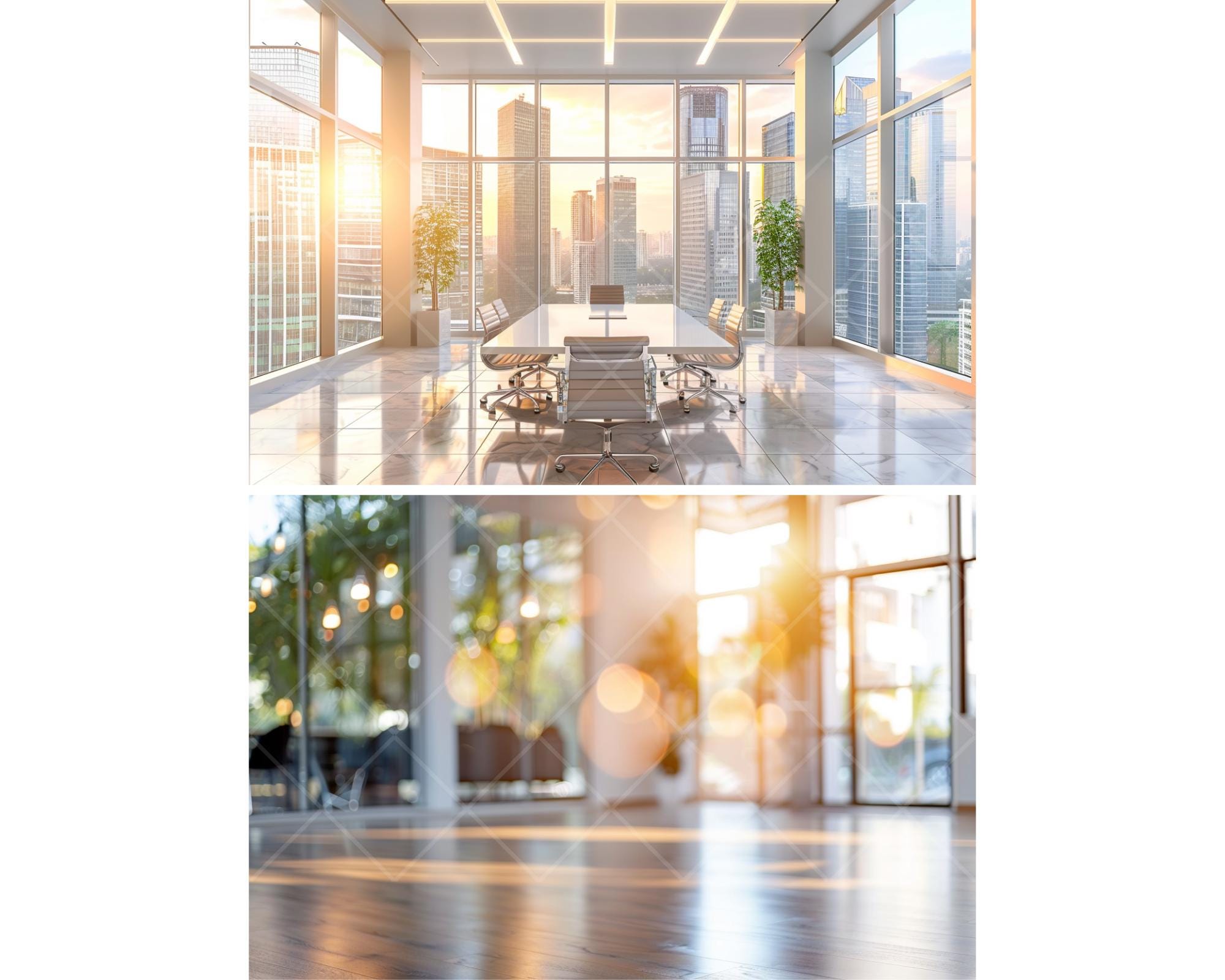 Modern Office Digital Backdrop. Background for Professional Work ...