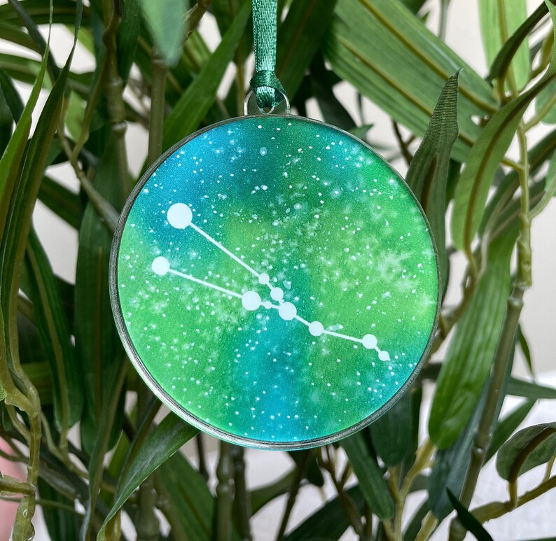 Taurus Constellation Zodiac Charm/ornament - Etsy