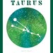 Taurus Constellation Zodiac Charm/ornament - Etsy