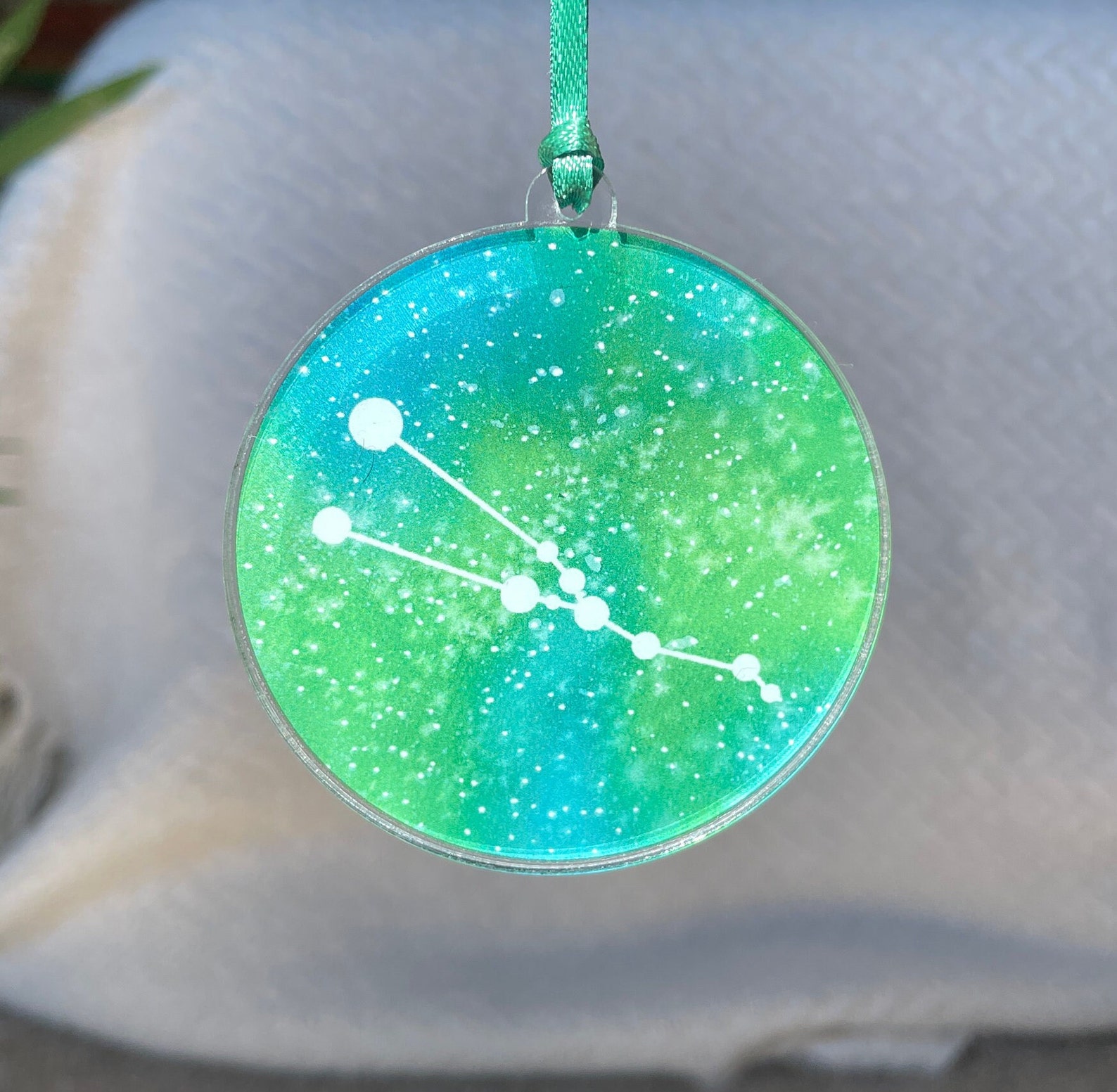 Taurus Constellation Zodiac Charm/ornament - Etsy