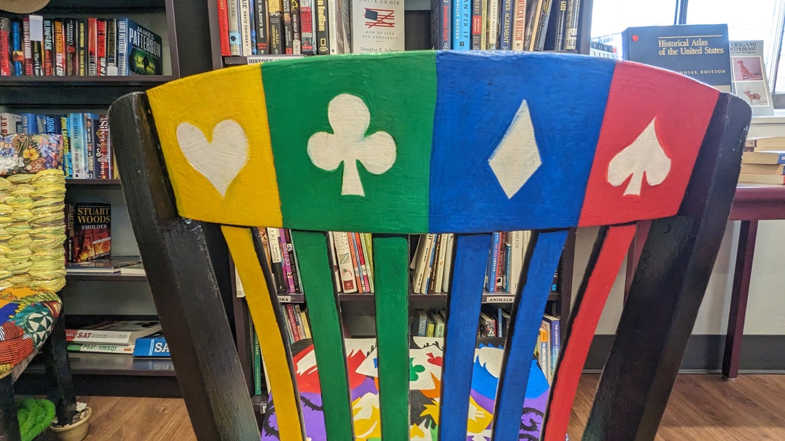 Playing Cards Chair - Etsy