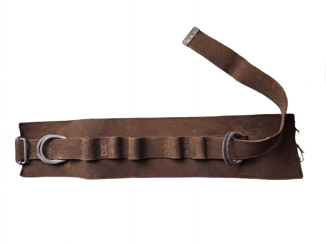 US Army Webbed Tool Belt Engineers Corps Military Memorabilia - Etsy