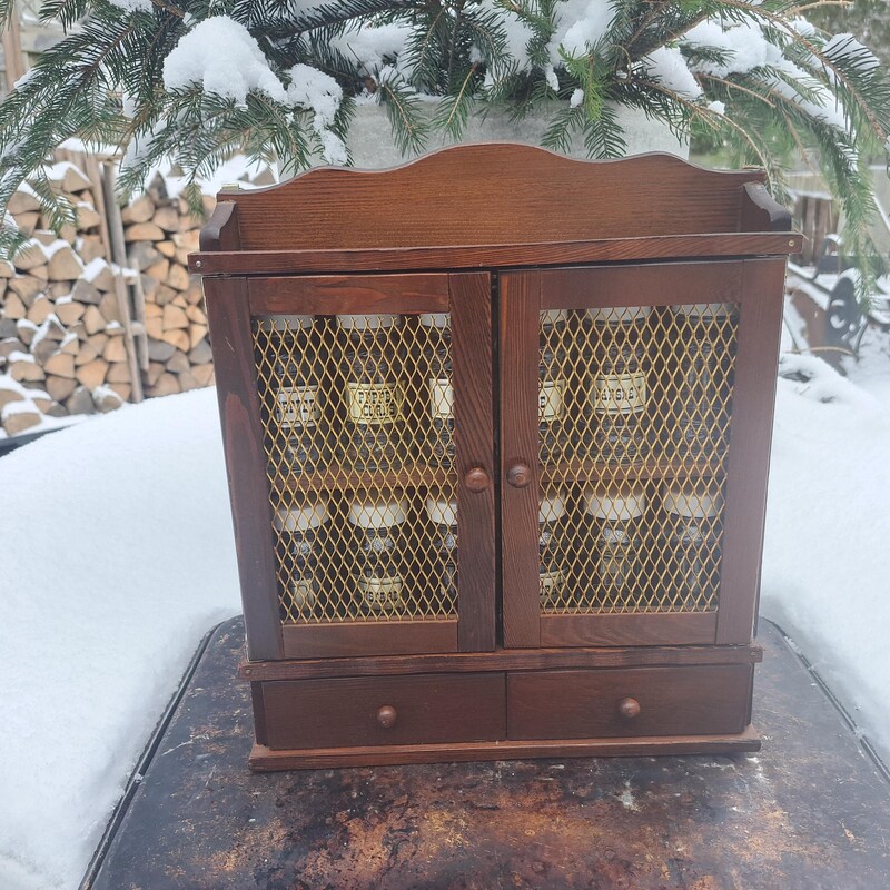 Vintage Spice Rack - Etsy