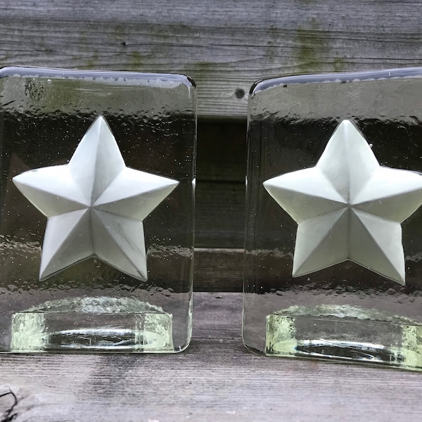 Star Bookends - Etsy