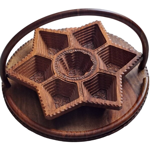 Carved Wood Tray - Etsy