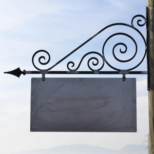 Custom Metal Sign, Blade Custom Sign, Store Front Metal Sign, Welcome ...