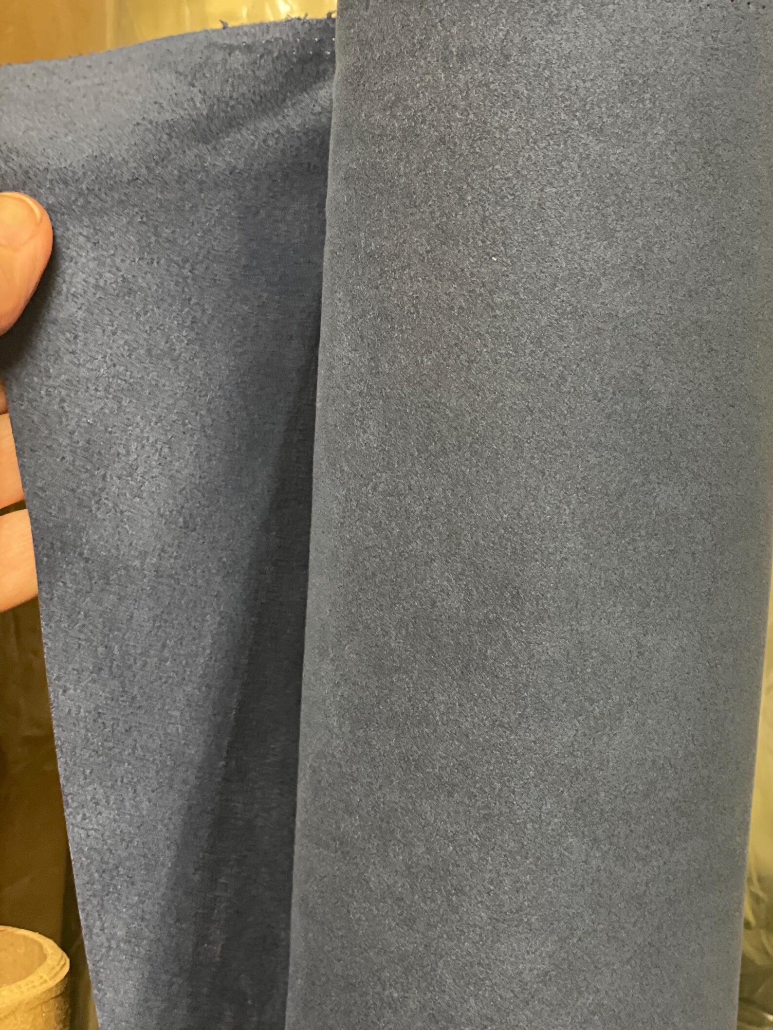 TORAY Ultrasuede® Blue Nova Fabric (light) ** LOW Only 6 Yards Left! - Etsy