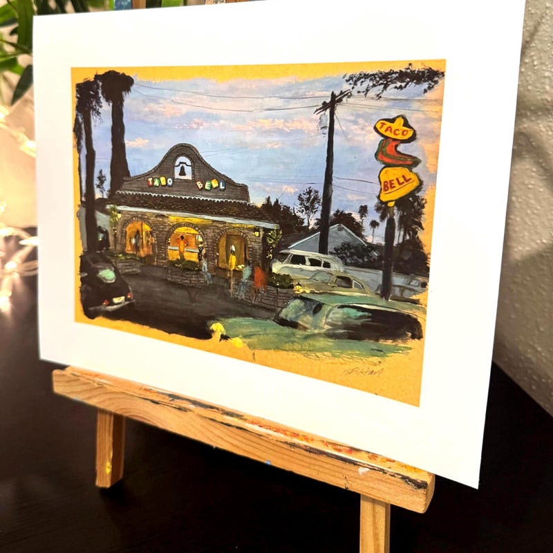 Taco Art - Etsy