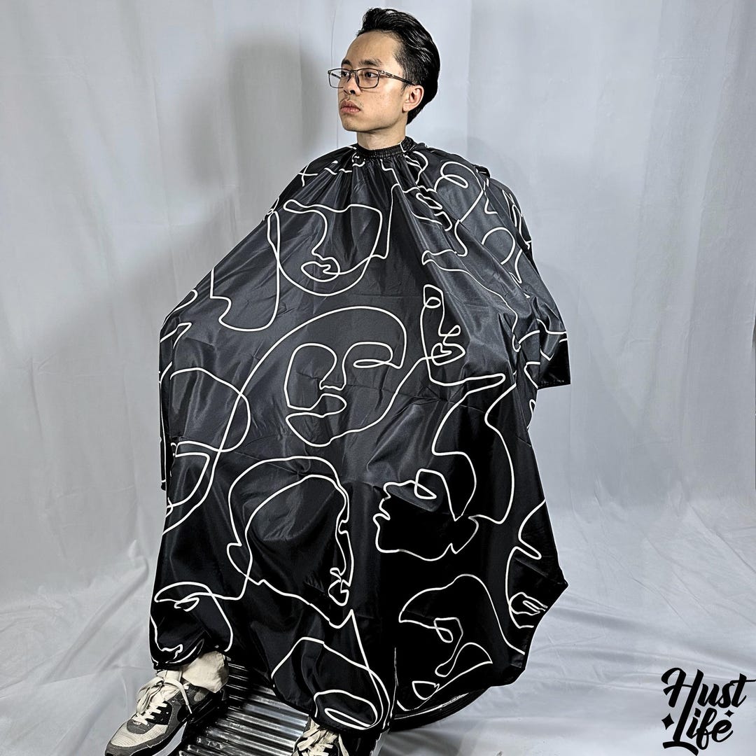 Thevibe™ - Premium Salon Barber Hair Cape - Etsy