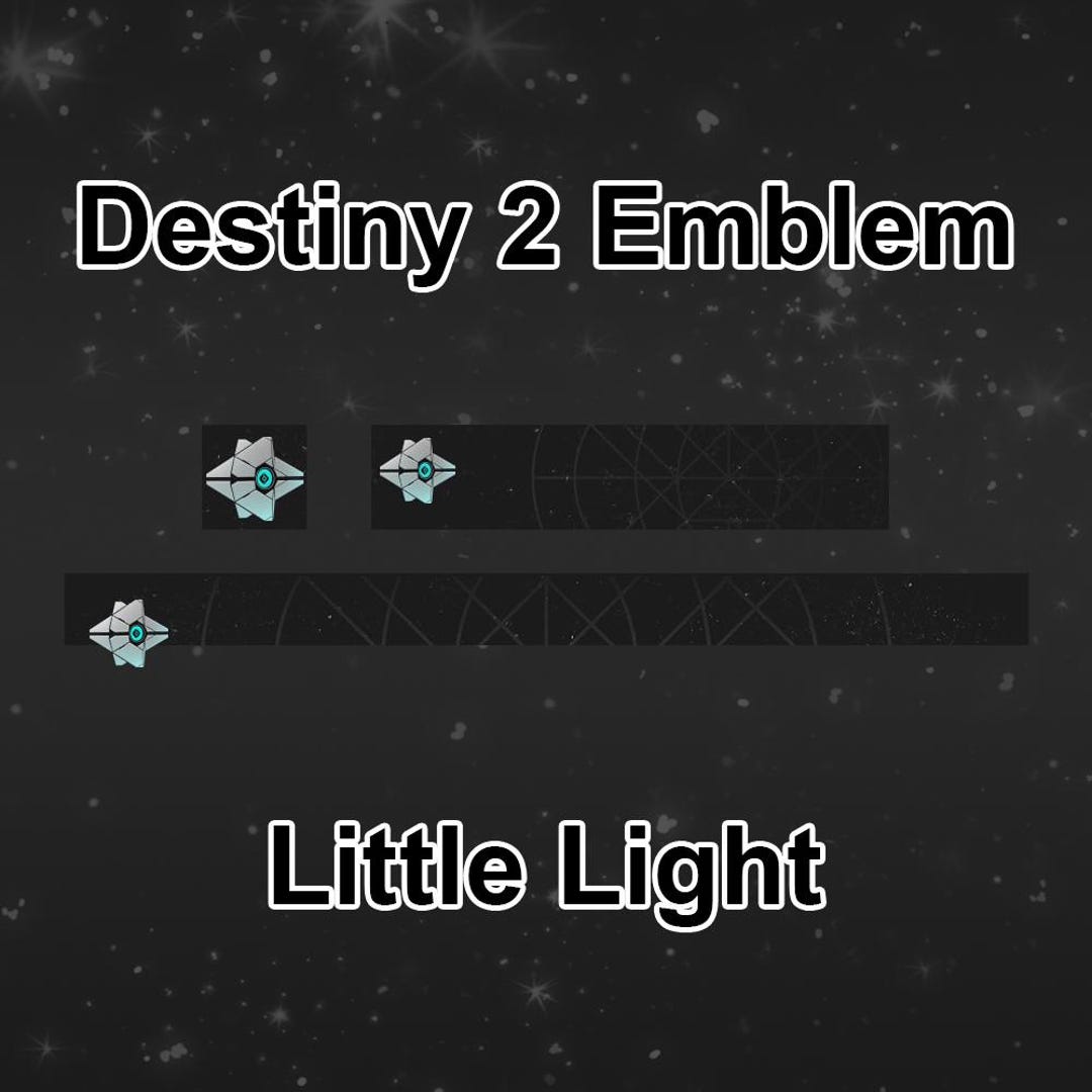Destiny 2: Little Light Emblem Code digital Delivery - Etsy