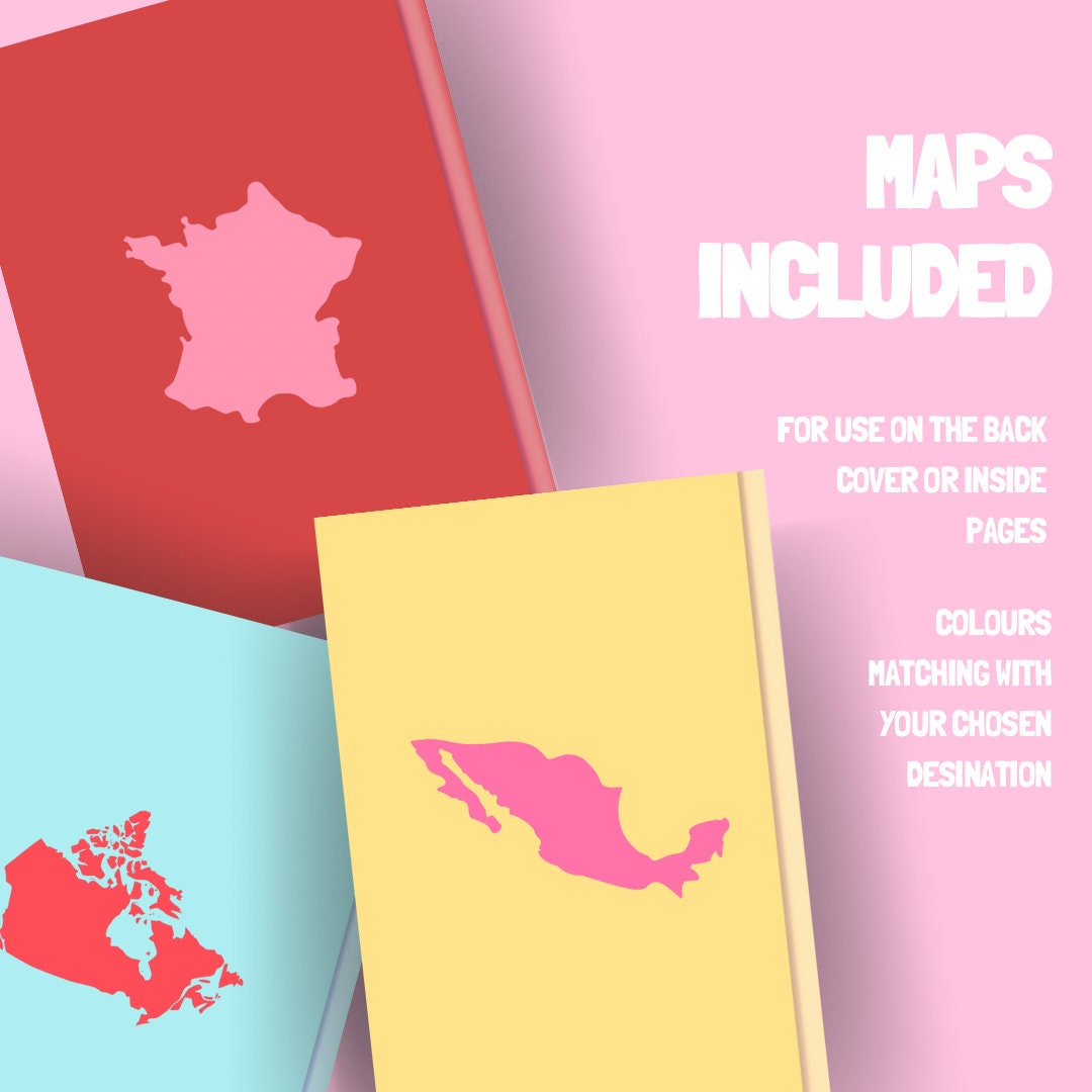 25 Travel Photobook Cover Templates, Customisable in Canva - Etsy