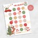 Christmas Reward Chart Printable Christmas Chore Chart Toddler Routine ...