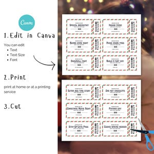 Christmas Coupons for Kids | Printable Coupons for Kids | Printable ...