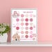 Pink Unicorn Reward Chart Printable Unicorn Chore Chart Toddler Routine ...