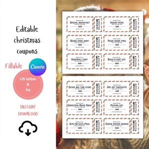 Christmas Coupons for Kids | Printable Coupons for Kids | Printable ...