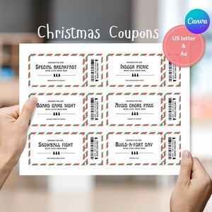 Christmas Coupons for Kids | Printable Coupons for Kids | Printable ...