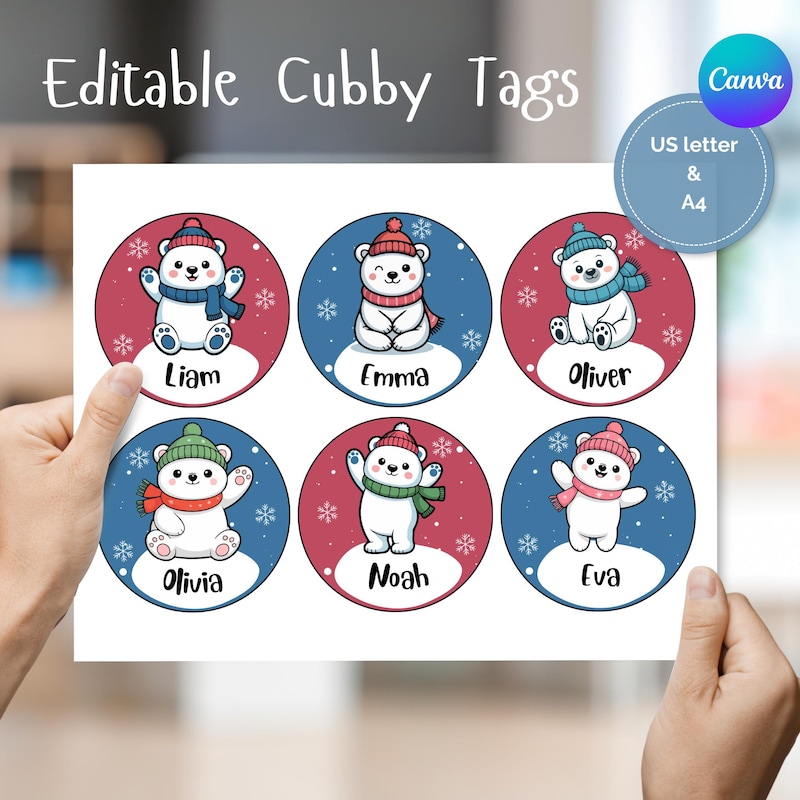 Animal Cubby Labels - Etsy