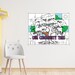 Community Tree Collaborative Coloring Poster: Teamwork Classroom Mural ...