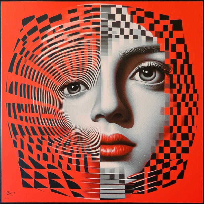 Mind-bending Optical Illusions Intriguing Art Prints That Challenge ...