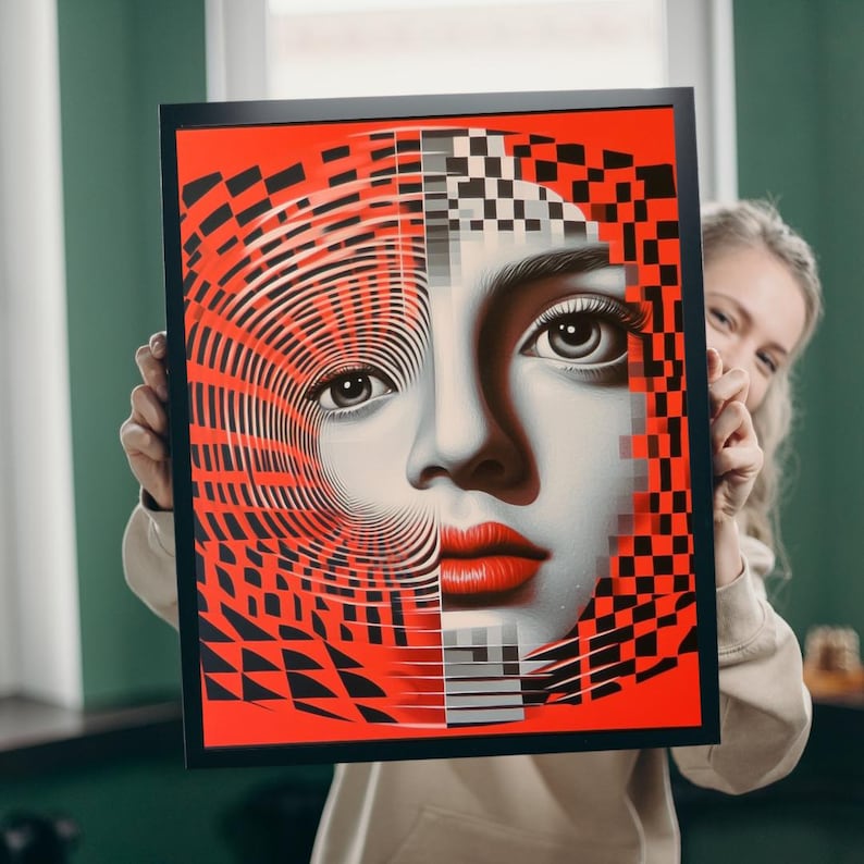 Mind-bending Optical Illusions Intriguing Art Prints That Challenge ...
