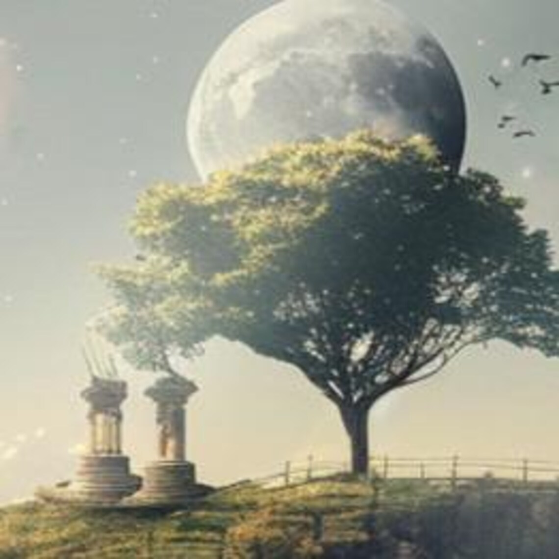Surreal Dreamscape Fantasy Art Print With Floating Islands and ...
