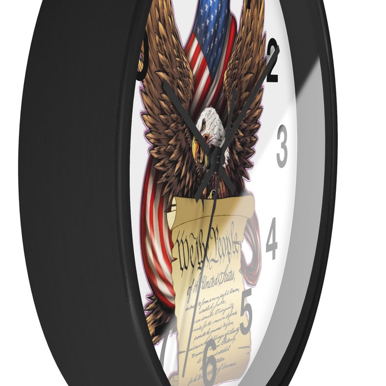 American Eagle Wall Clock - Etsy