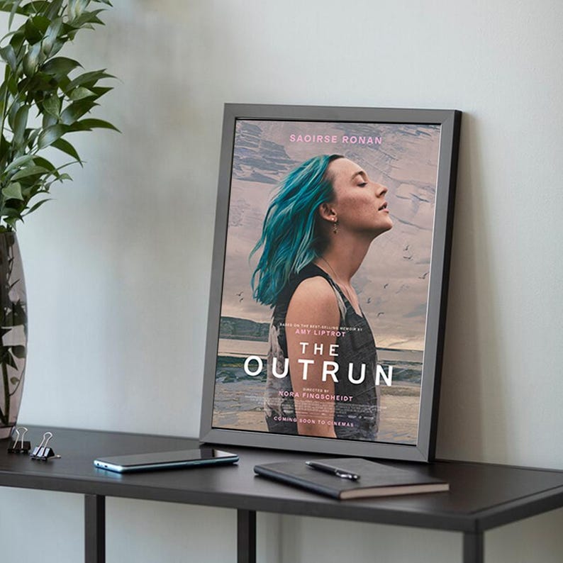 The Outrun 2024 Movie Postermodern Canvas Print Wall Art Paintingoffice ...