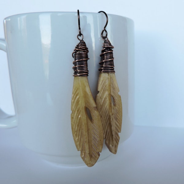 Wire Wrapped Feather - Etsy
